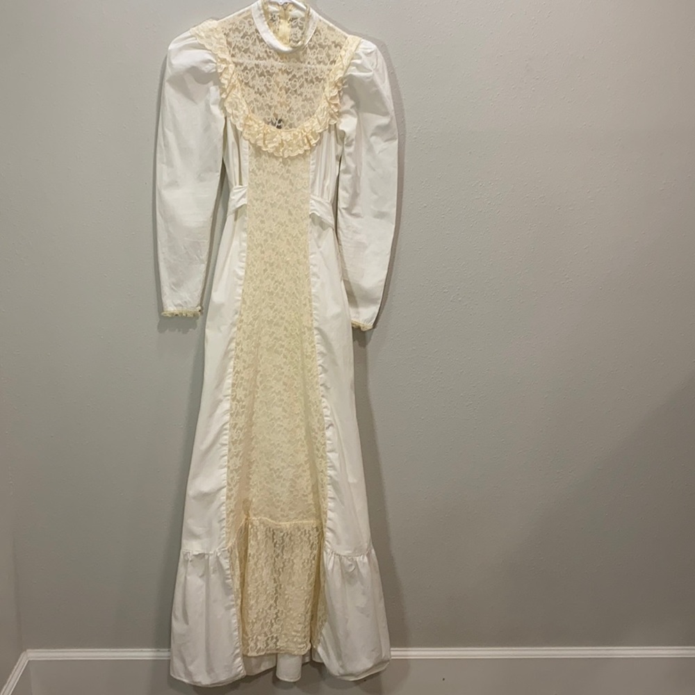 Gunne Sax Black Label Prairie Dress Vintage Victorian… - Gem